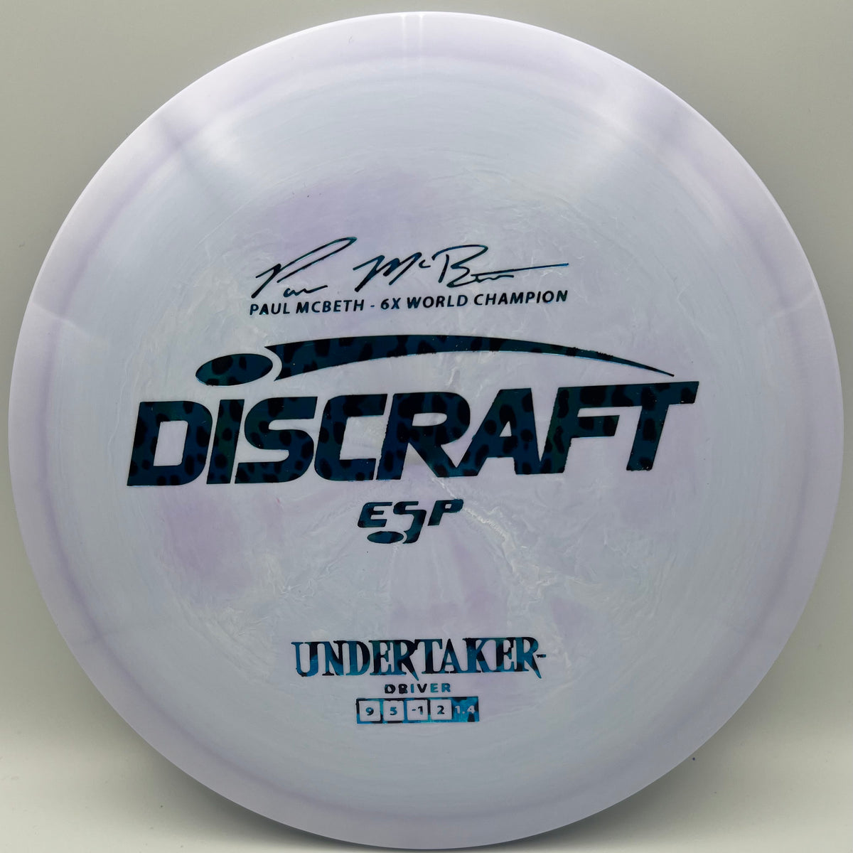 Discraft ESP Undertaker Paul McBeth 6x – Second Flight Disc Golf