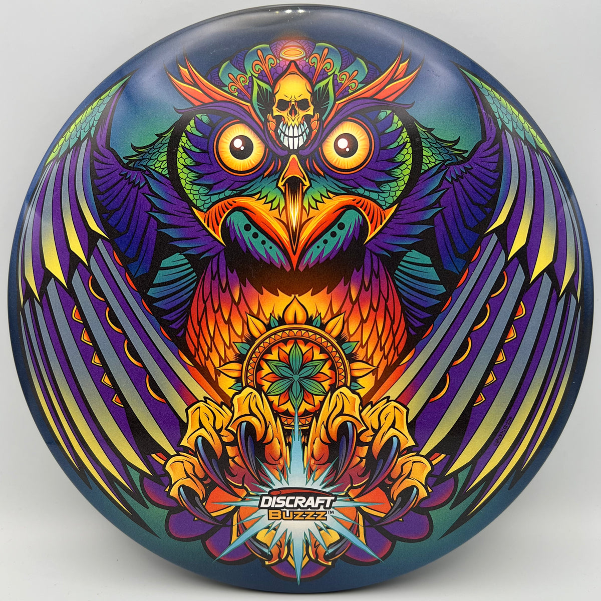 Discraft Buzzz Owl Brian Allen SuperColor – Second Flight Disc Golf